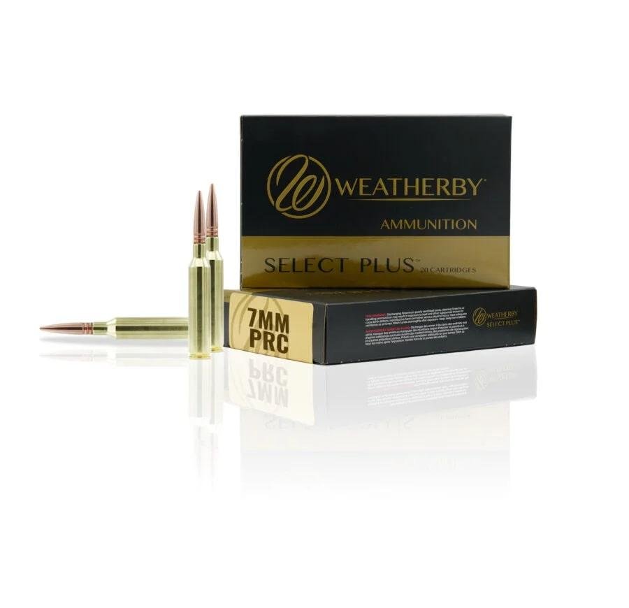 Weatherby Select Plus Rifle Ammunition 7mm PRC 177gr Hammer Custom 2925 ...